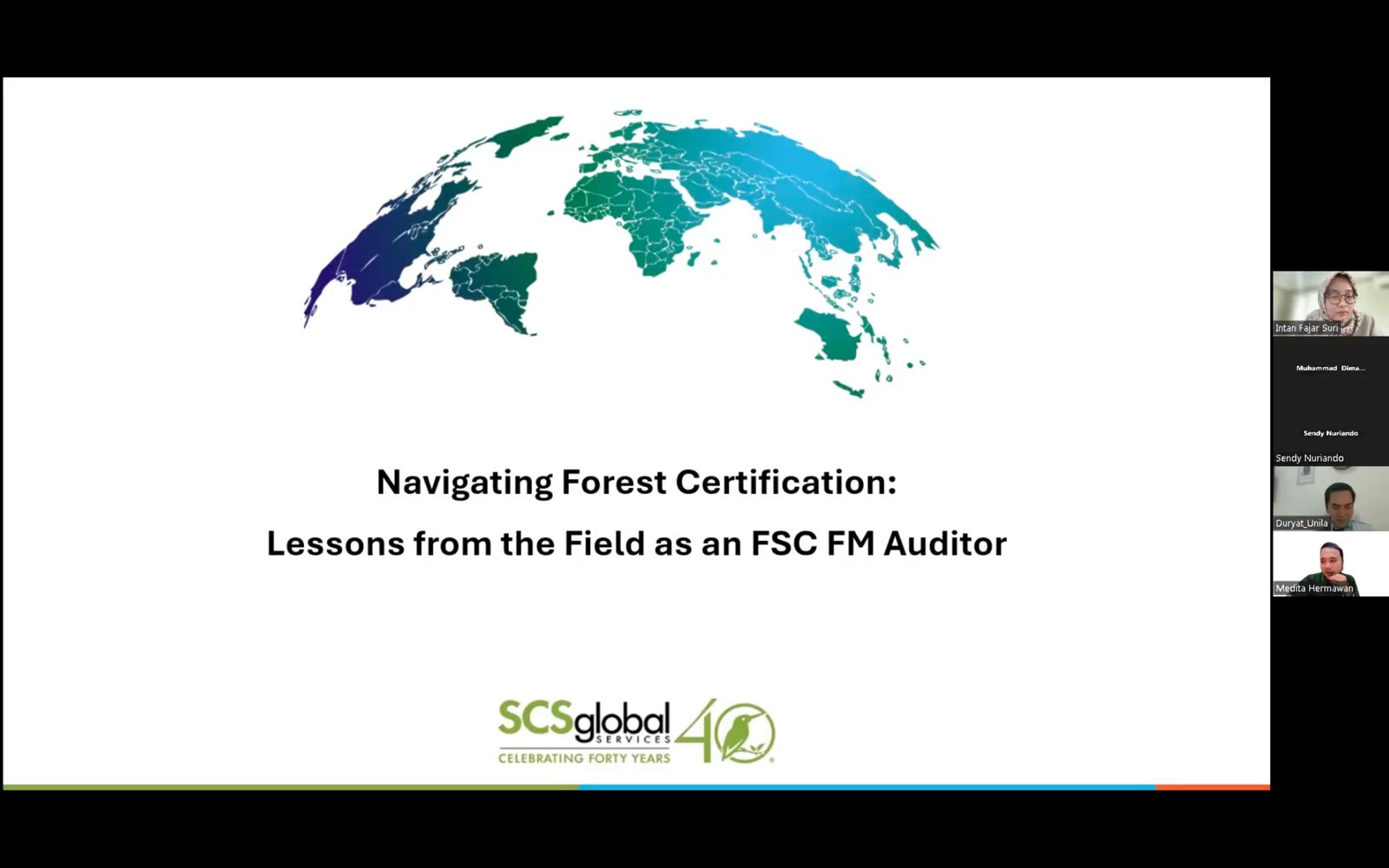 Kuliah Umum: Navigating Forest Certification: Lessons from the Field as ...